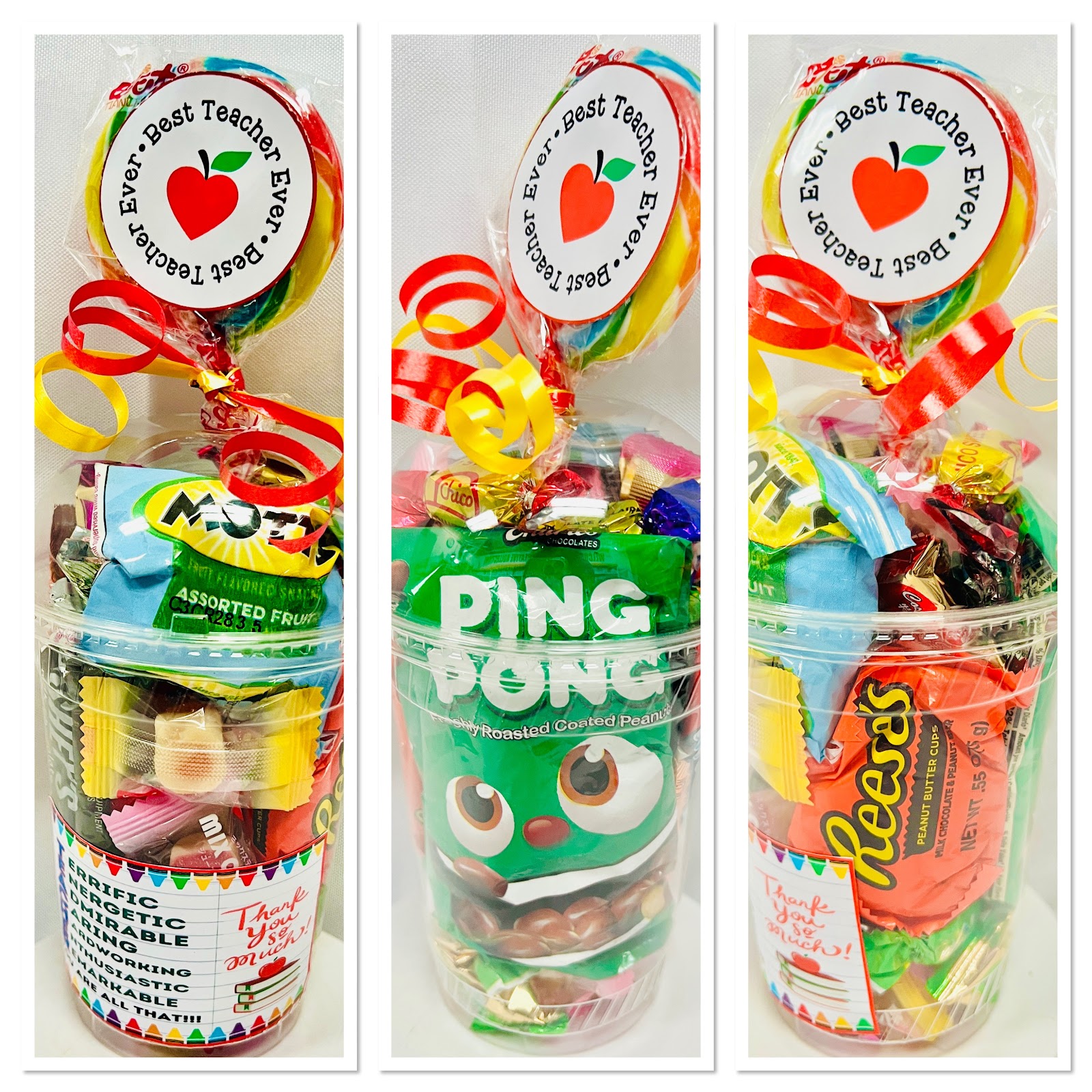 Teacher’s Appreciation Candy Cup